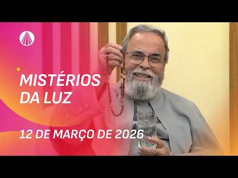 Terço de Aparecida com Pe. Antonio Maria - 12 de março 2026 [Mistérios da Luz]