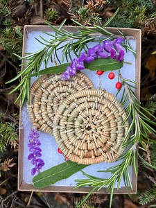 Pine Needle Earrings - Threadless & Coiled - Etsy