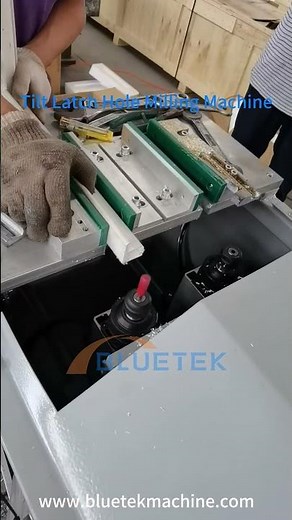 Tilt Latch Hole Milling Machine for UPVC Single Hung Window