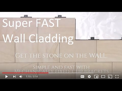 Super FAST Exterior CLADDING Systems - LIGHTWEIGHT Insulated WALL Panels