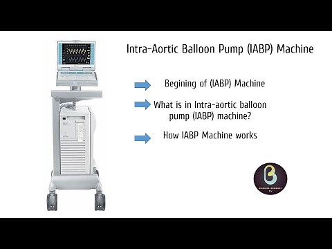 Intra aortic balloon pump IABP machine | Biomedical Engineers TV |