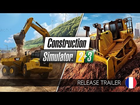 Construction Simulator 2+3 - Switch Edition – Release Trailer (FR)