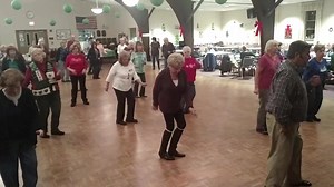 Dancing "Rock It" to Santa Claus is coming Like a Boogie Woogie Choo Choo Train by The Tractors. | Dora and Gary's Line Dancing Page