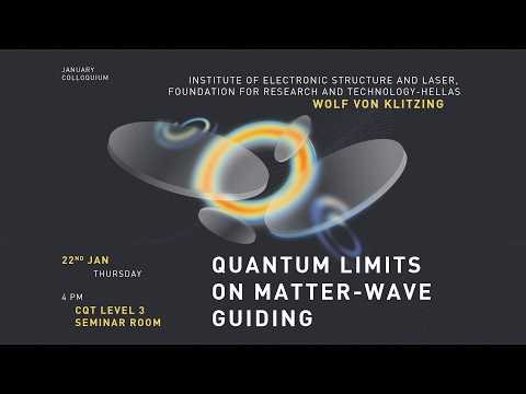 Quantum limits on matter-wave guiding