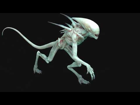 Alien Covenant - Maya Rig demo