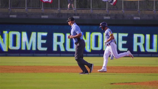 52 reactions | Tristan Peters hit 2 home runs in ONE INNING! First time in Biscuits’ history! #ButterUp 杻 | Montgomery Biscuits | Facebook