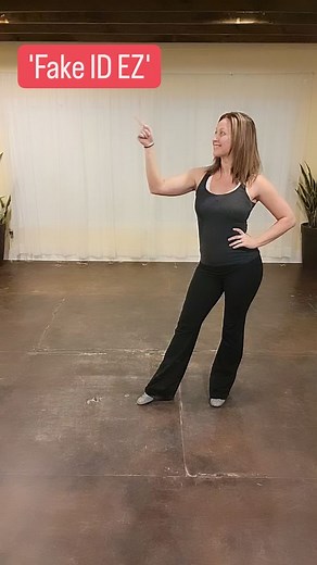 357 reactions · 72 shares | A different option for "Fake ID". This dance does not hit all the phrasing so technically your numbers will change! #linedancer #linedancelife #linedancing #linedancersofinstagram #dance #linedance | Dance With Raquel- Couples/Line Dance/Choreography/Weddings | Facebook