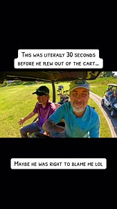 Okay, so maybe I’m not the best golf cart driver lol… #golfcourse #golf #grumpygolfguy #golfing #golfer #golflife | Grumpy Golf Guy