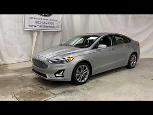 Silver 2020 Ford Fusion Hybrid TITANIUM Review - MacPhee Ford