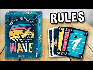 How to play WAVE card game (official rules, instructions and gameplay) | SPIELREGELN TV