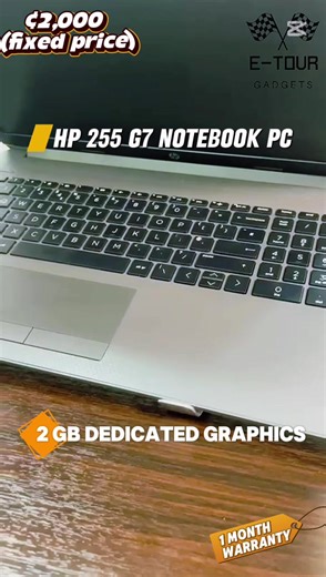 Hp 255 G7 Notebook PC for Gaming at ¢2000