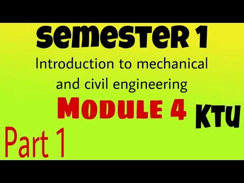 KTU 1st Year Civil & Mechanical | Module 4 – Building Materials Explained | Full Notes#ktu#2024