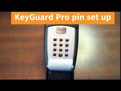KeyGuard Pro Pin set up