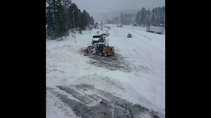 Can you imagine being stuck in the mountains during a snow storm! Check out this incredible video of semi trucks stuck in the snow for miles along I-80 over Donner Summit after more than 5 feet of snow fell in the Sierra Nevada Mountains last weekend. I-80 over Donner Pass has reopened Monday morning and these big rigs have been dug out. Video by @uzbekbovs Adventures With Jeff Martinez | Adventures With Jeff Martinez