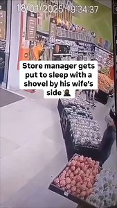 This is how a work boyfriend gets treated after her husband finds them sweet nothing text messages 😱📱. The crazy part is getting snuck up on at a store while everyone is watching including the cameras. 😆 #shovel #attack #workboyfriend #cheaters #store | Hitsonfye Media