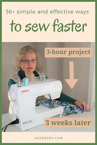 36  simple and effective ways to sew faster