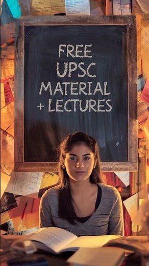 Free Upsc preparation: 2025-26-2027 ✅ All materials + Lectures 🔥 #upsc #upscexam #upscprelims