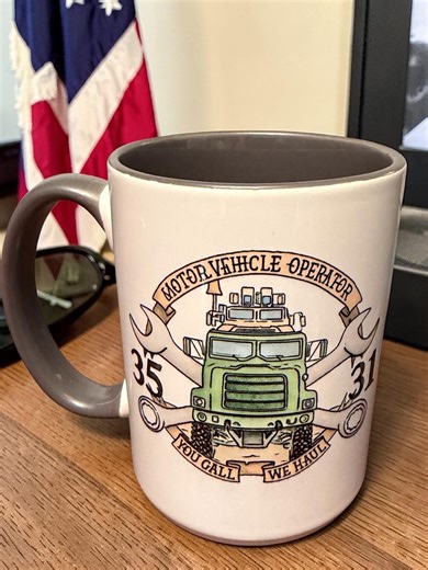 US Marine Corps 3531 Motor Vehicle Operator Mug | You Call We Haul | USMC Veteran Gift | Military Coffee Cup | Multiple Color Mug Options - Etsy