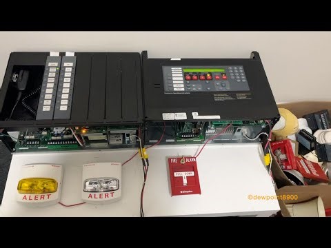Simplex 4100ES with Voice Evac Initial Test