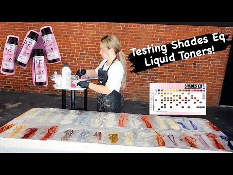 Reviewing Redken Shades Eq Toners!