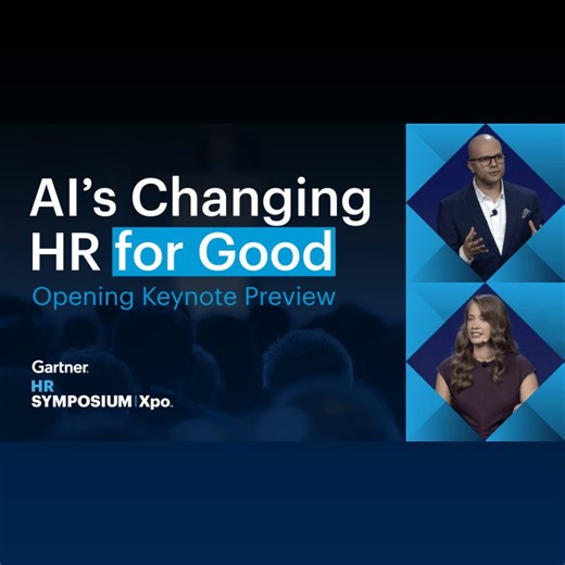 HR’s New Mandate: Redesign Work for the AI Era | Gartner HR Symposium/Xpo | Michaela McMenamin