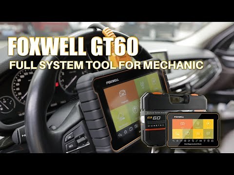 Foxwell GT60 OBD2 Scanner Full System Immo Functions SAS EPB DPF Oil Service Injector Coding|OBDZON