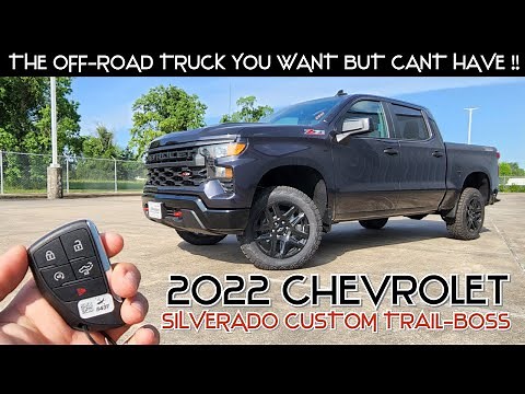2022 Chevrolet Silverado Custom TRAIL-BOSS: All new changes & Full Review
