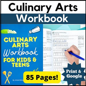 Culinary Arts Workbook - Intro to Culinary Arts Workbook for FACS Digital, Print