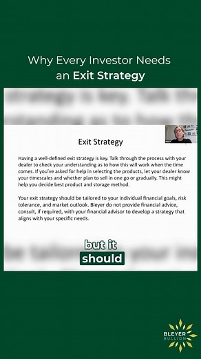 Why Every Investor Needs an Exit Strategy  Knowing when and how to...