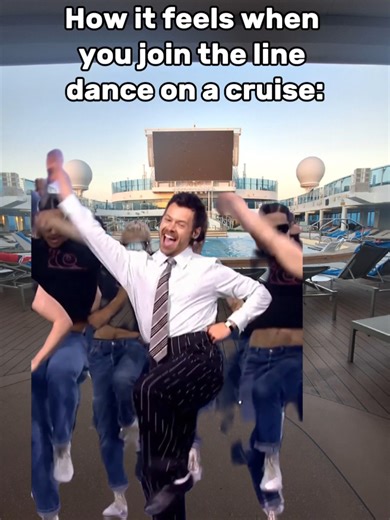 Line dancing on a cruise is a must! 😂💃🏻 #cruisedance #cruisemusic #cruiselife #linedancing #DestineesDestinations @Princess Cruises