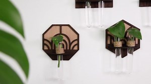 Plant Propagation Wall Art SVG: Geometric Laser Cut Files (digital Download) - Etsy