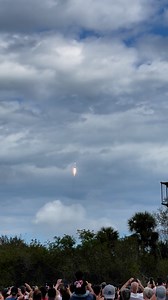 87K views · 1.4K reactions | On February 11, 2025, SpaceX launched a Falcon 9 rocket on the Starlink 12-18 mission.  Check out the view from Atlantis South Lot. | Kennedy Space Center Visitor Complex | Facebook
