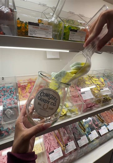 We love filling these jars with our favorite candies! Come stop by and fill yours today :)) #candyshop #swedishcandy #fypシ #smallbusinesscheck #sweettreats