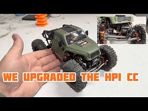 HPI Racing Venture CC comp crawler gets some upgrades lets crawl ! Reefs RC