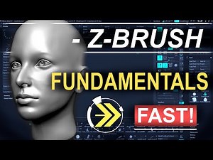 ZBrush - Brush Fundamentals (In 3 Minutes!!)