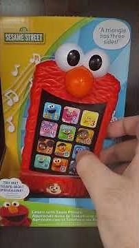 Sesame Street Learn With Elmo Pretend Play Phone Learning And Education