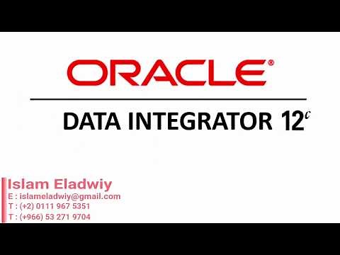 01 ODI 12c Chapter 01 Introduction to Oracle Data Integrator 12c Part 1