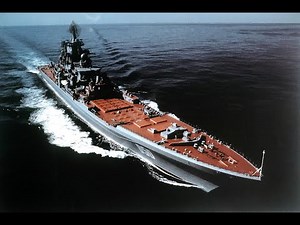 My own build of the Russian cruiser Admiral Lazarev Ex-Frunze from Trumpeter (04521) in 1:350
