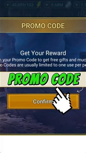 RAID SHADOW LEGENDS PROMO CODE #shorts #raidshadowlegends