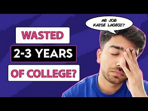 How To Get Placement After Wasting 2-3 Years of Engineering? SDE Roadmap for College Students