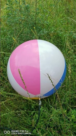 24" Beach ball intex pop compressor