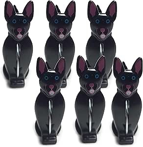 Animal Chip Clips – Kitchen Discovery – Set of 6 Cute Bag Clips for Food Storage, Laundry, and Decorative Display – Dog Clips for Treats, Snacks, Bread, Sugar, Cereal, Frozen Foods