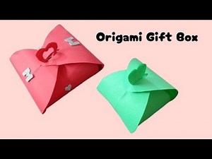 How to Make Origami Gift Box | Easy and Stylish Paper Box Tutorial