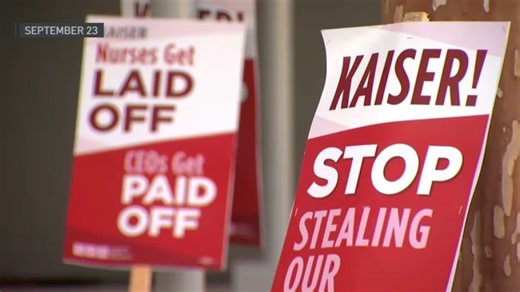 Thousands of Kaiser workers go on strike