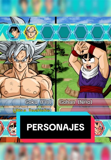 ¡Todos los personajes de Dragón Ball Z Budukai Tenkaichi 4 mod!🔥🐉 #dragonball #goku #animefighters #dbzbt4 #personajes