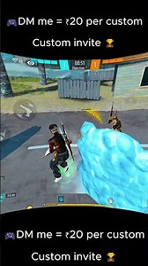 Custom challenge? Invite me 🎮🔥 | ₹20 per match #CustomChallenge #CustomInvite #freefirecustom