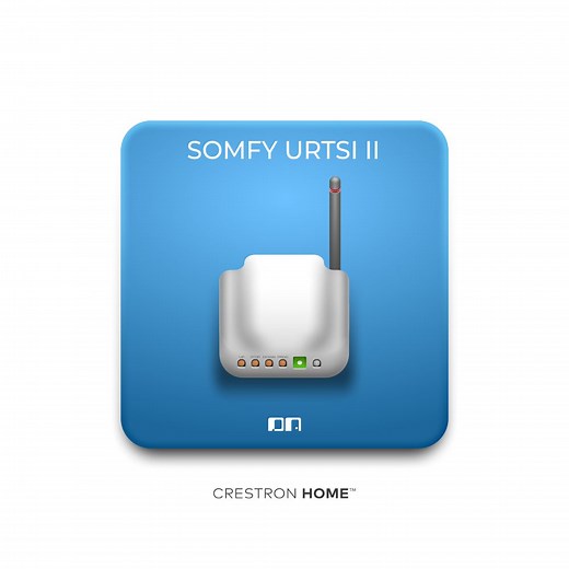 Somfy URTSI II Crestron Home™ driver - Digital Automation