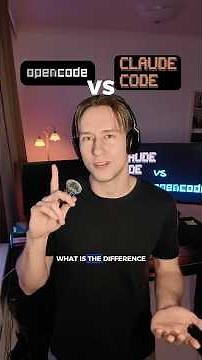 Claude Code vs Opencode: What is the difference?