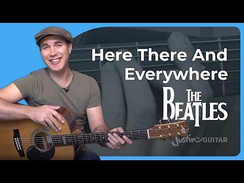 Here There And Everywhere Guitar Lesson | The Beatles - Finger Style