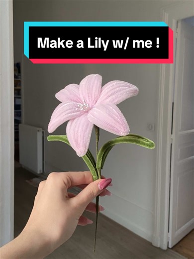 Step-by-Step Lily Flower Tutorial with Pipe Cleaners